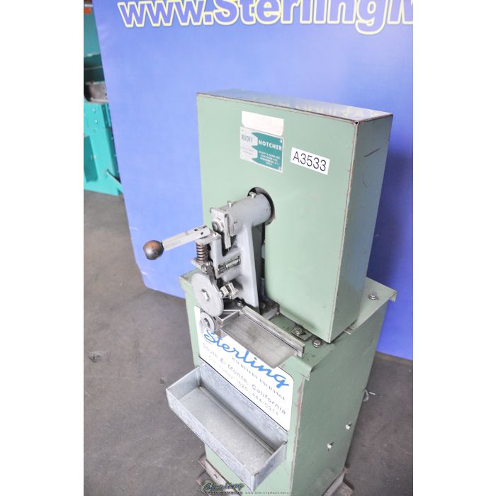 Used 16 Ga. Notchers , ruoff #1 | Sterling Machinery Sterling Machinery