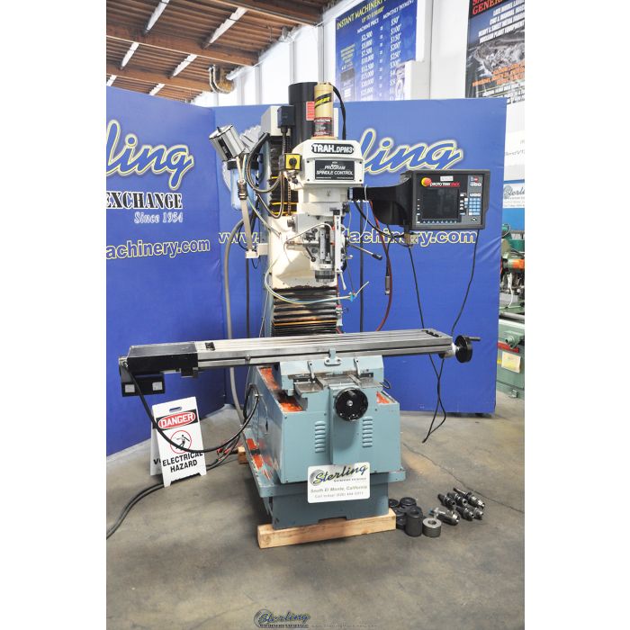 Used 10" x 50" Milling Machines , trak TRAK DPM SX3 | Sterling ...