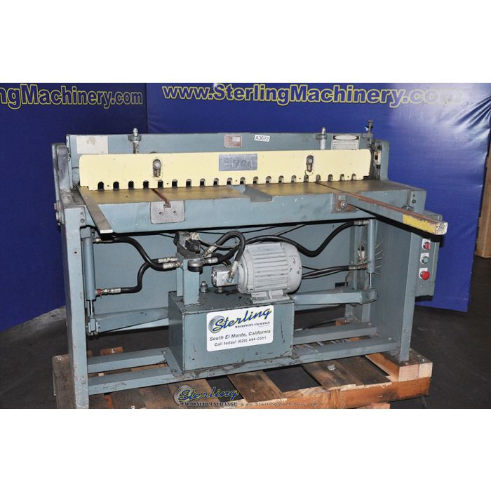 Used 16 Ga. x 52" Shears , enco 130-5345 | Sterling Machinery Sterling ...