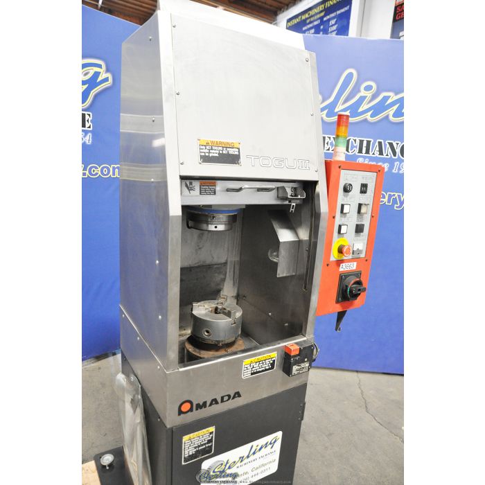Used 6.5" Grinders , amada TOGU III | Sterling Machinery Sterling Machinery