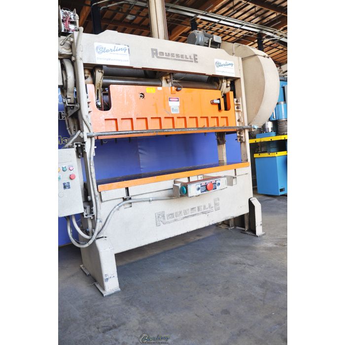 For Sale: 60 Ton x 4" Used Rousselle Straight Side Single Crank Press ...