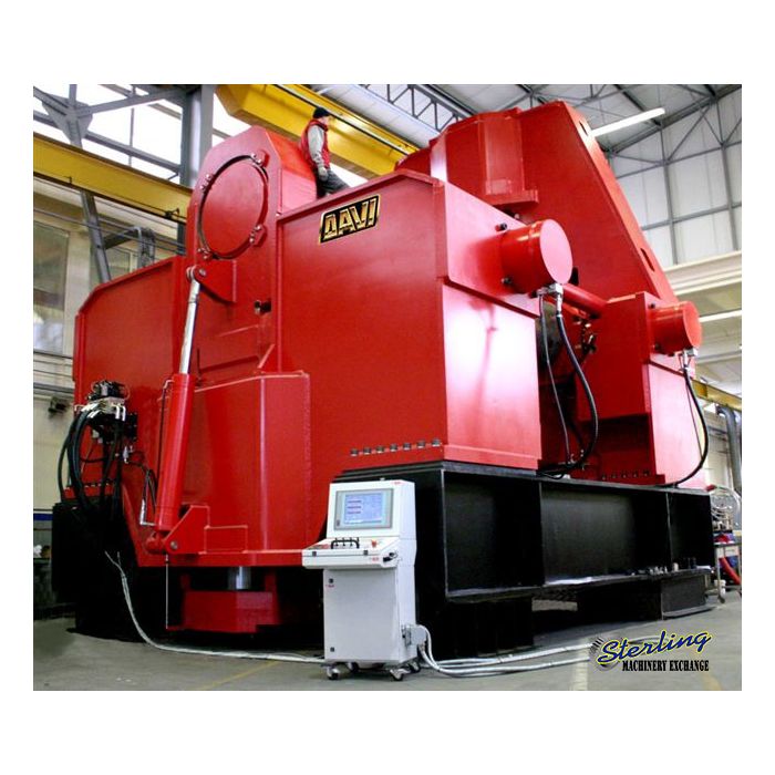 For Sale: 8" x 10' Brand New Davi CNC Hydraulic 3-Roll Variable Axis Plate Roll, Mdl. MAV30130 ...