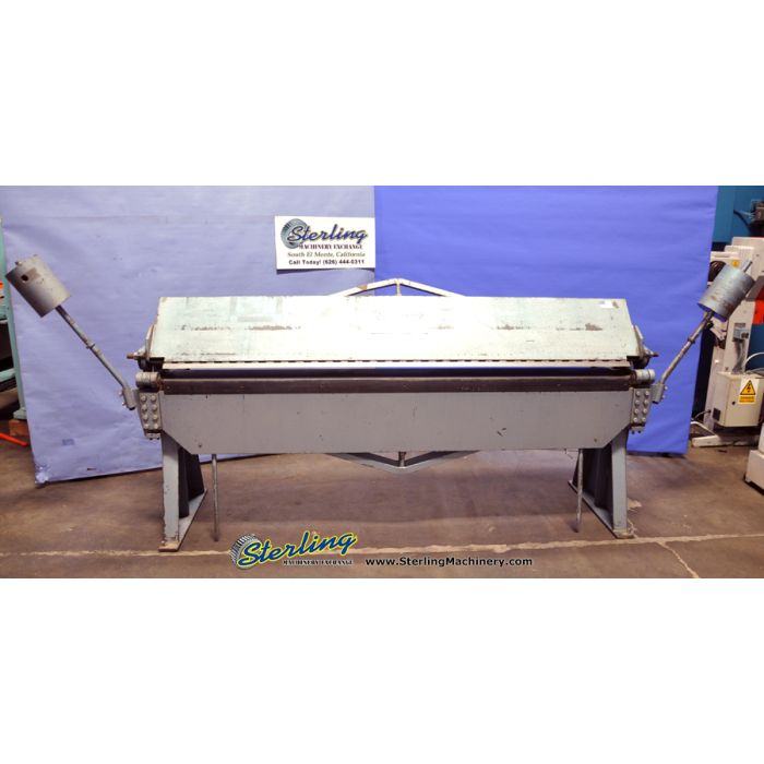 Used 16 Ga. x 8' Press Brake , pro former 1697 | Sterling Machinery ...