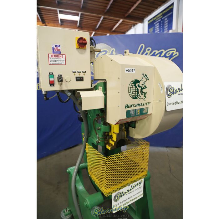 Used 15 Tons x 2" Presses , benchmaster 251A-2 | Sterling Machinery ...