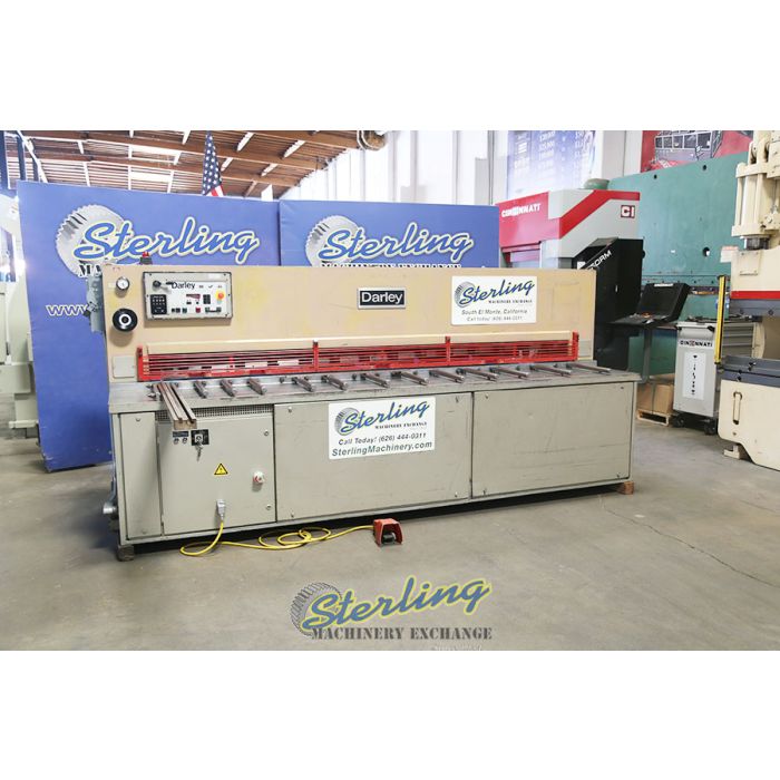 Used 1/4" x 10' Shears , SSV 3100 X6 | Sterling Machinery Sterling ...