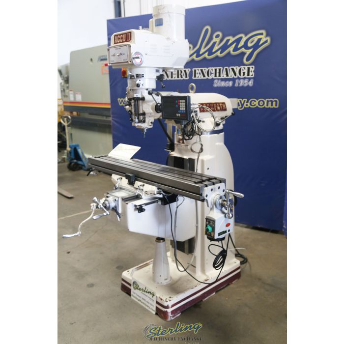Used 9" X 49" Milling Machines , accupath AC-2V-949 | Sterling ...