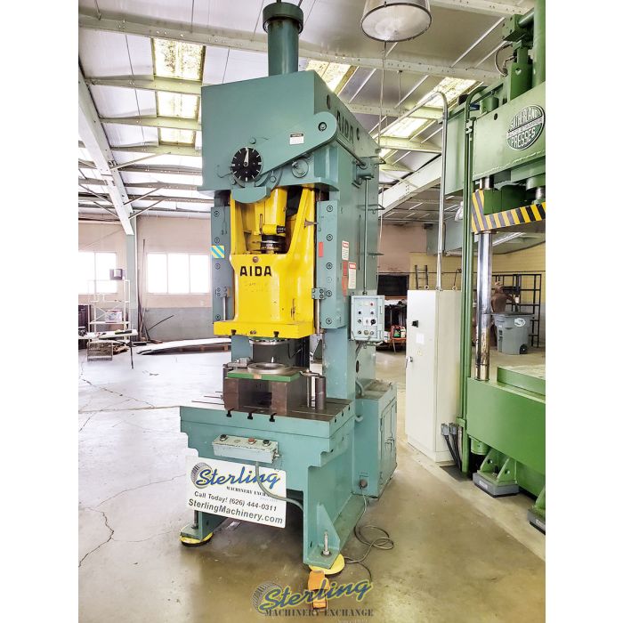 Used 100 Tons x 6" Presses , aida PC-10 II | Sterling Machinery ...