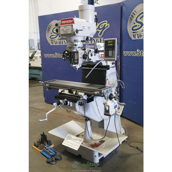 Used 9" x 54" Milling Machines , ganesh GMV-1 | Sterling Machinery ...