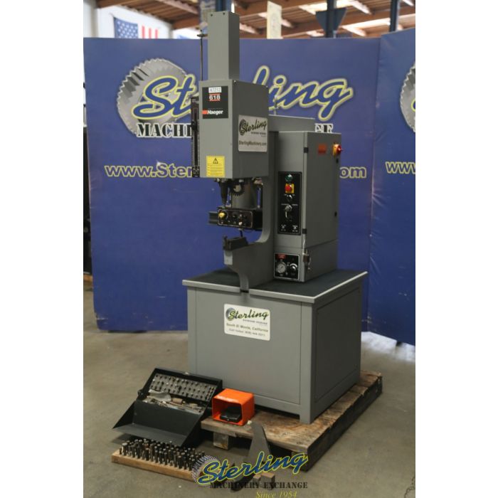 Used 6 Tons Presses , haeger 618 | Sterling Machinery Sterling Machinery