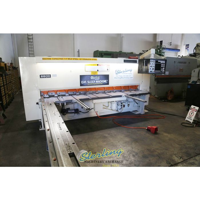 Used 1/4" x 10' Shears , cincinnati, inc 2500-CH | Sterling Machinery ...