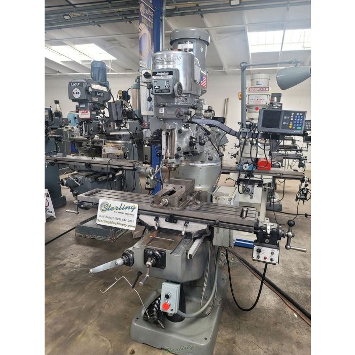 Used 9" x 48" Milling Machines , bridgeport SERIES 1 | Sterling ...
