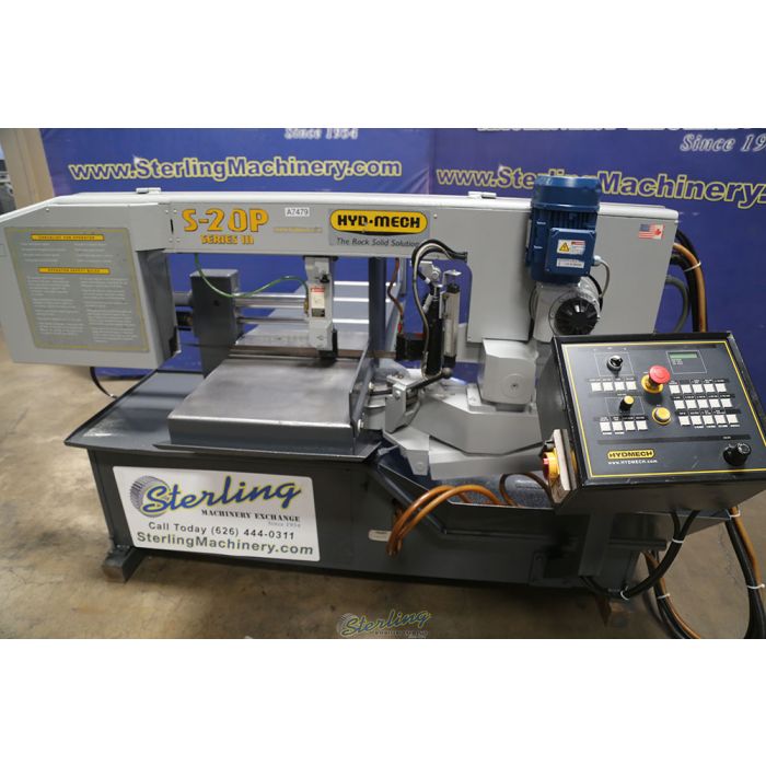 Used 10" x 13" Saws , hydmech S-20P SERIES III | Sterling Machinery Sterling Machinery