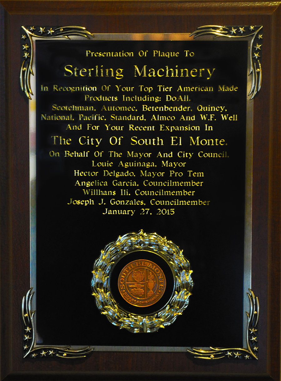 About Us Sterling Machinery